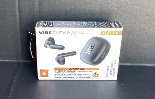 JBL Vibe Flex 2 Black, Wireless Earbuds, Brand New! | eBay