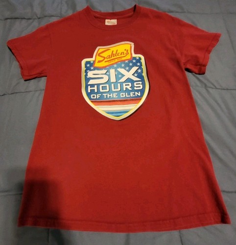 IMSA Sahlens Six Hour of The Glen Watkins Glen SHIRT S SMALL RED | eBay