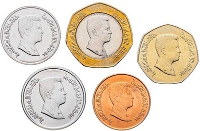 Jordan. Coins set #2 (5 coins. aUnc-Unc) 2000-2010 | eBay
