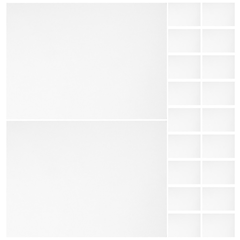 200 Sheets Plain Cardstock for Scrapbook Decorative Paper Making | eBay ...