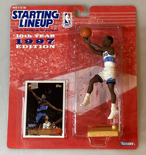 Terrell Brandon FACTORY SEALED Starting Lineup 1997 Basketball Figure ...