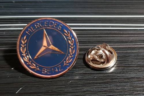 Mercedes Benz Pin Logo Glazed 90s - Dimensions 20mm | eBay UK