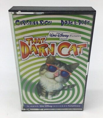 That Darn Cat Soundtrack Audio Cassette Tape Disney Beach Boys - ORIG ...