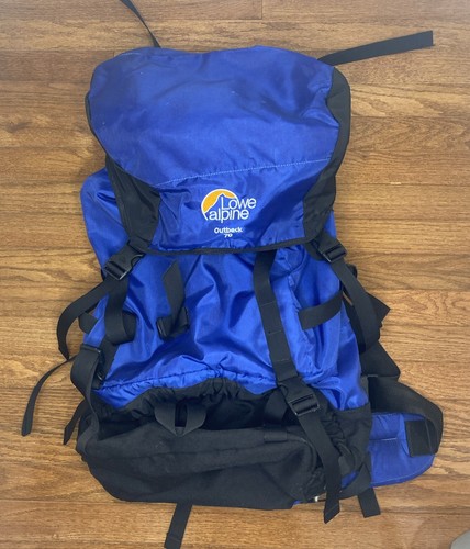 Lowe Alpine Outback 70 Internal Frame Backpack Hiking Camping Royal ...