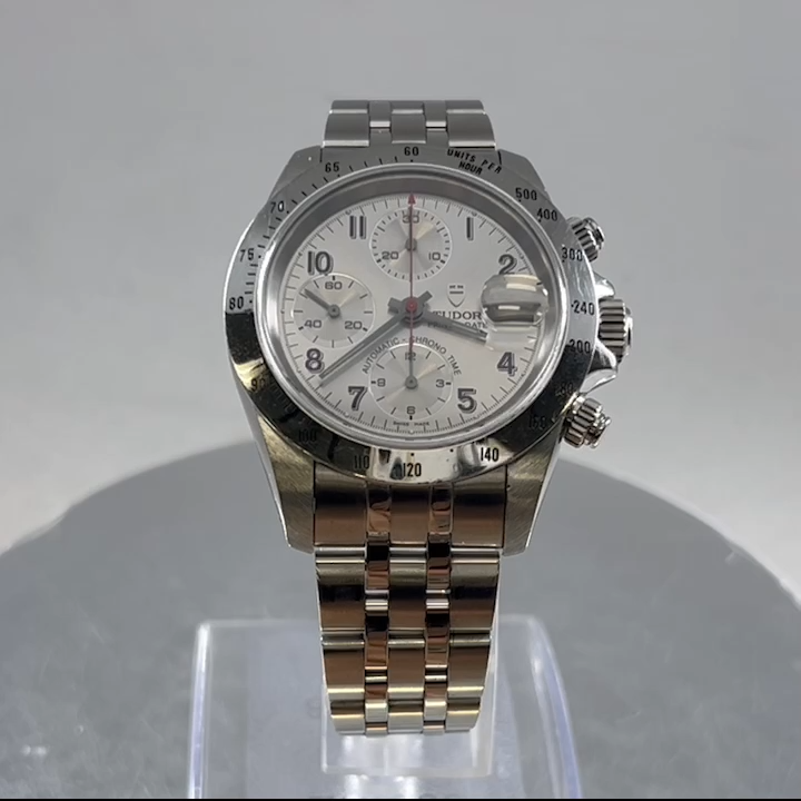 Discount Tudor Prince Date Chronotime 79280 Silver Mens Watch Excellent++ A2035 | eBay