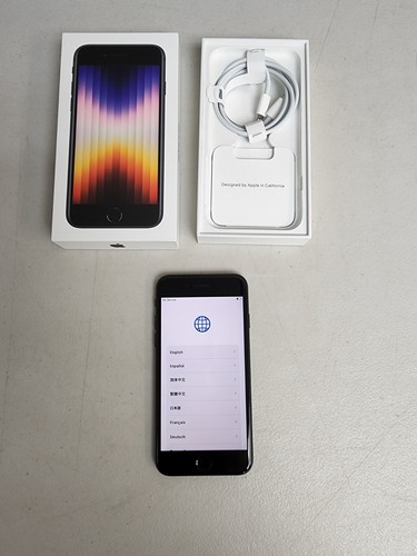 Apple iPhone SE third Gen. - 64GB - Midnight (Verizon) MMX53LL/A A2595