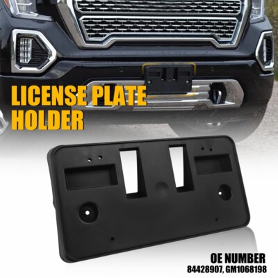 Front License Plate Bracket Frame Holder 84428907 For 2019-22 GMC ...