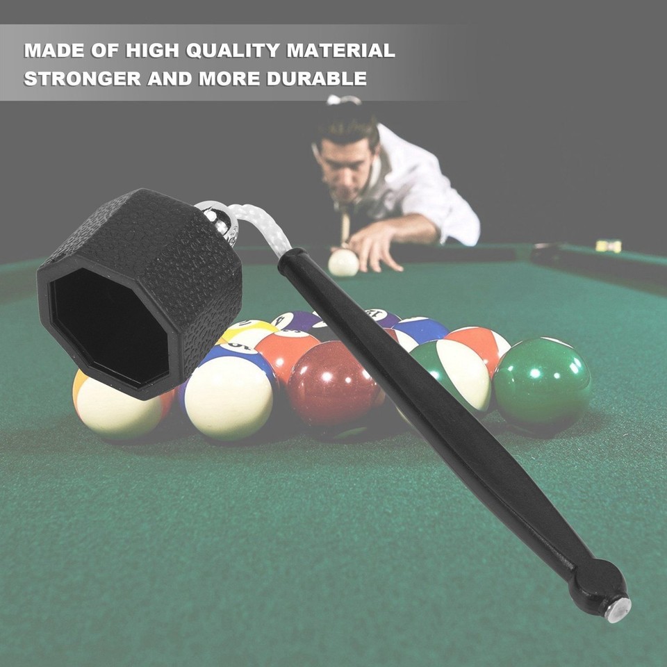 Pool Cone Snooker Chalk Holder - Slip-in Pool Cue Chalk Holder7559 ...