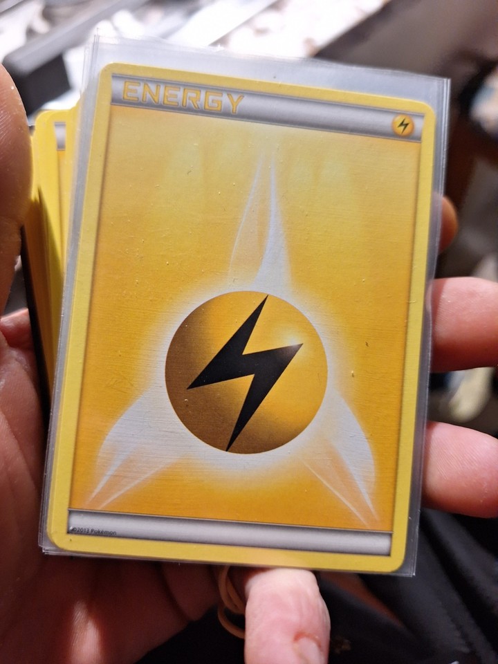 53x Pokémon Lightning Energy Cards – 2013 XY Era – | eBay