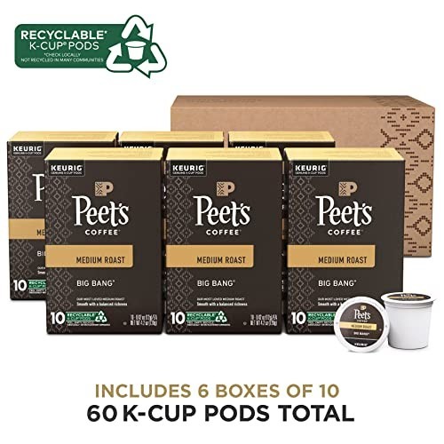 Peet's Big Bang Medium Roast Coffee Pods for Keurig, 60 Count. | eBay