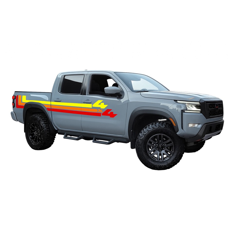 Heritage Retro Vintage Style Stripes Graphics Fits- 2022 & up Nissan ...