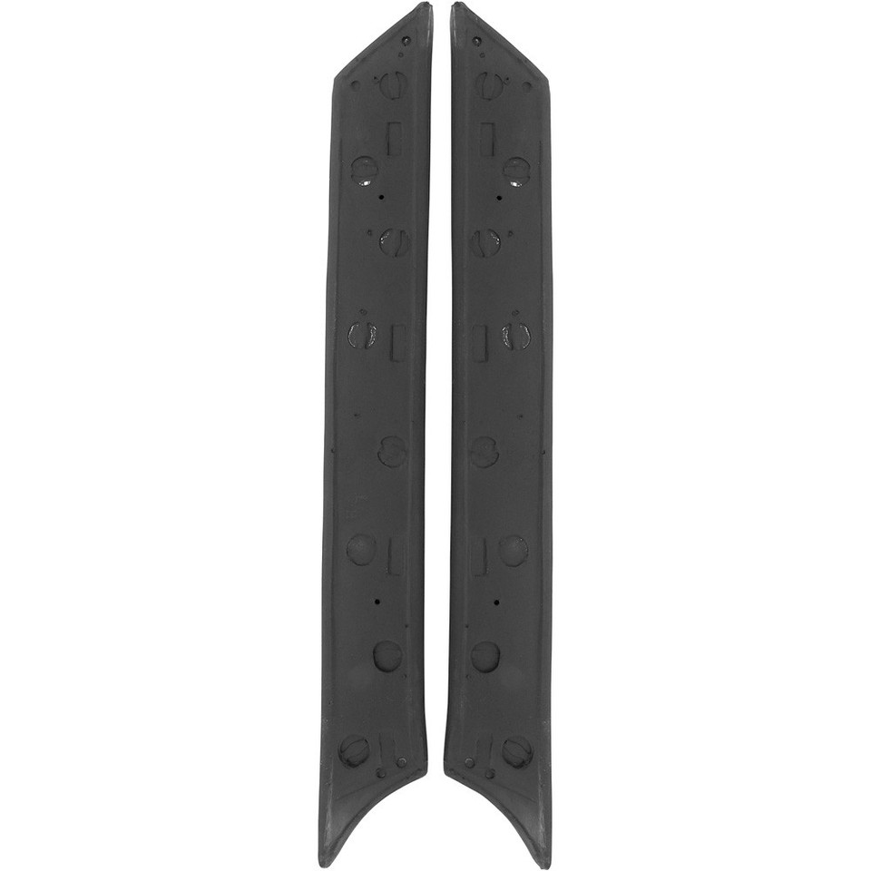 1967-68 Ford Mustang; Windshield Pillar Pads; Black | eBay