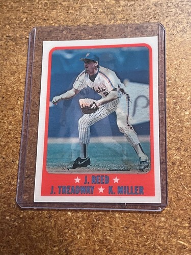 1988 Sportflics Baseball # 225 Hot Rookies Jody Reed Jeff Treadway ...