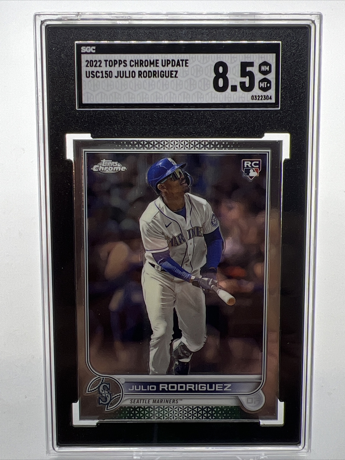 2022 Topps Chrome Update Series - Purple Refractor #USC150 Julio ...