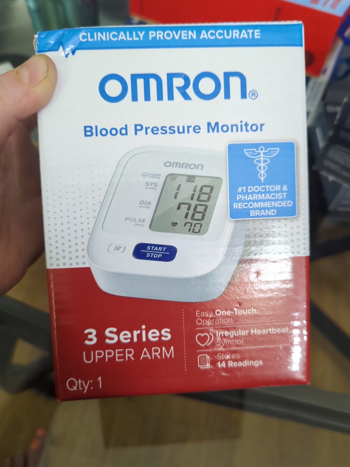 Omron 3 Series BP7100 Upper Arm Blood Pressure Monitor - Multicolor | eBay
