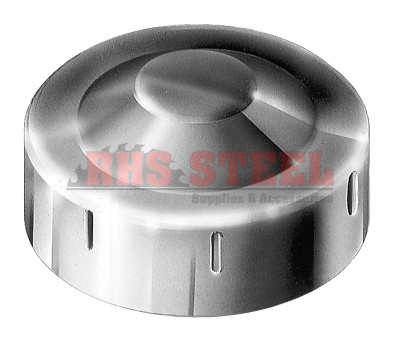 5 x Fencing Galvanised Fence Post Pole End Caps Tops 50NB 60.3mm Outer ...