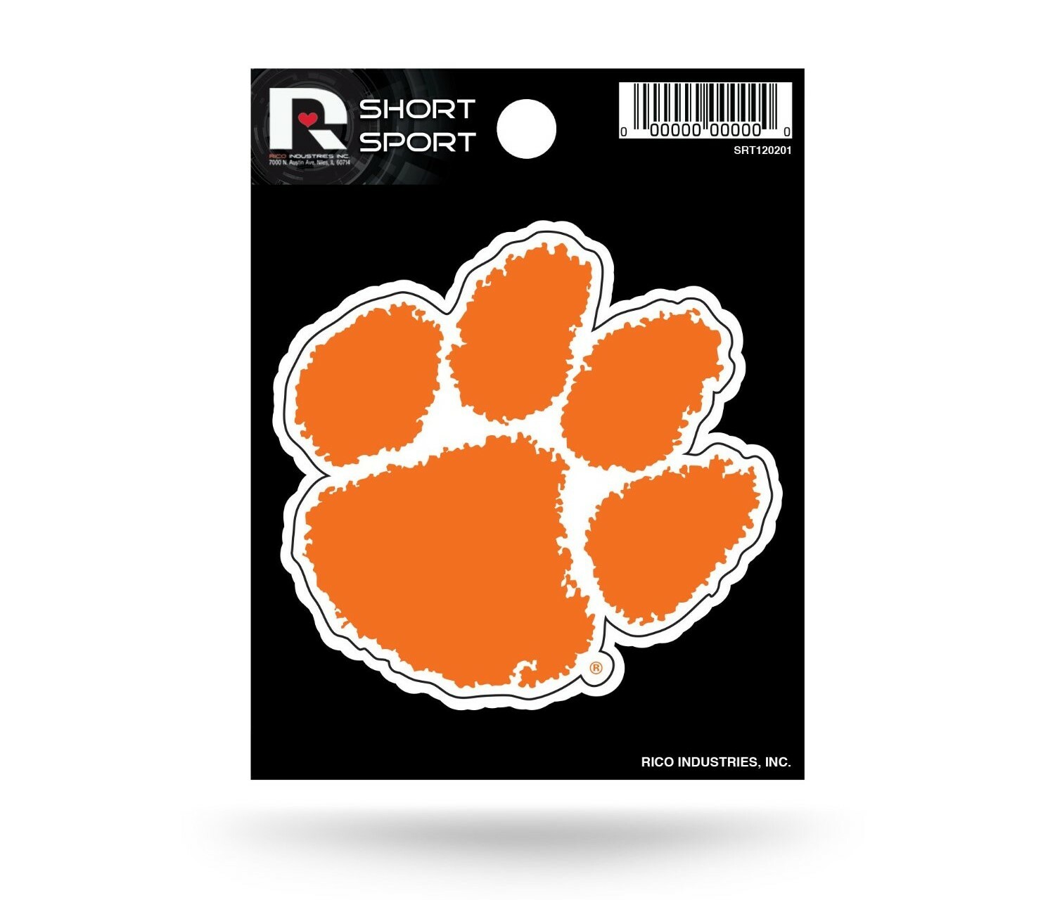Clemson Tigers 3" x 3" Die-Cut Decal Window, Car or Laptop! Free ...