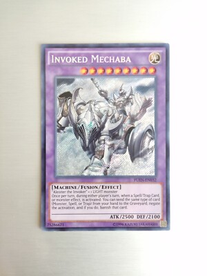 Yu-Gi-Oh! Invoked Mechaba FUEN-EN032 Unlimited - Secret Rare - Lightly ...