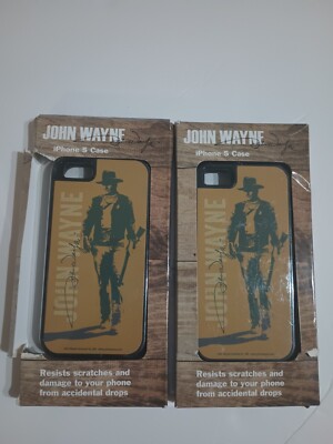 Tan John Wayne The Duke with Shot Gun Hard Shell iPhone 5 Case 2 Pack ...