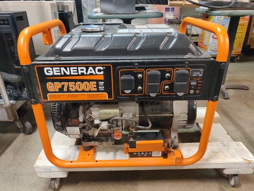 Generac GP7500E 9400W/7500W Portable Gas Generator | eBay