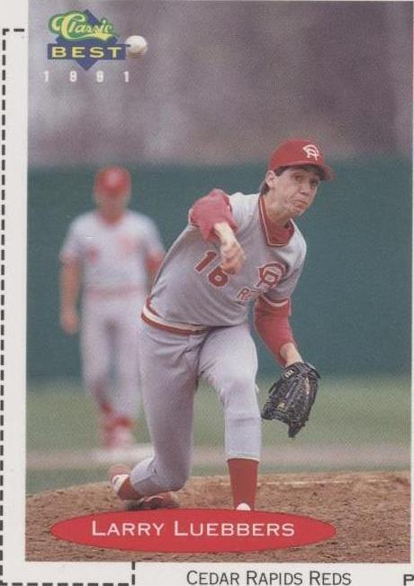 1991 Classic Best Minor League - Larry Luebbers #373 (RC) for sale ...