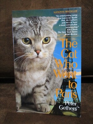 The Cat Who Went To Paris by Peter Gethers (1992, Paperback ...