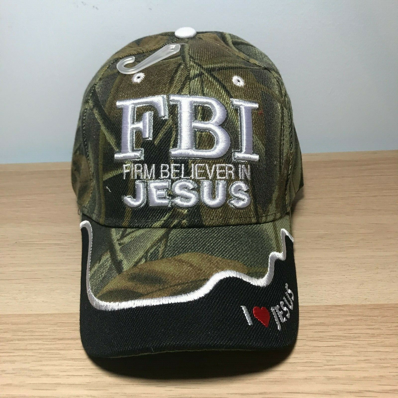 Firm Believer in Jesus I love Jesus on Bill Cap Hat | eBay