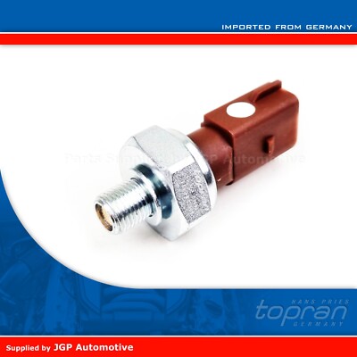 Oil Pressure Switch Sensor (Brown) & Seal Ring - VW Audi Seat Skoda ...