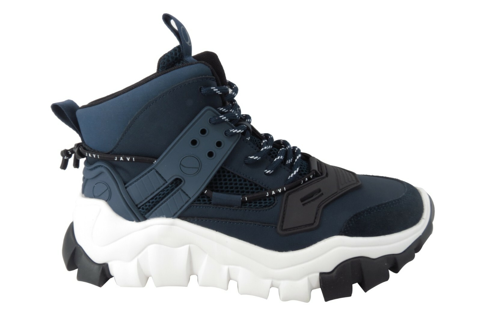 New Men's Javi Shuttle Shoes Mid Top Navy Blue - White Size 8 Brand New ...