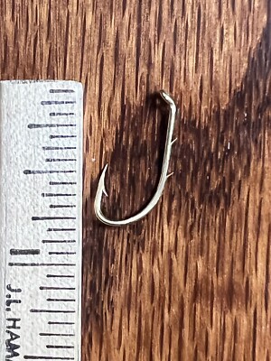 Vintage 24K Gold Plated Wright & McGill Eagle Claw Good Luck Hook Fishing Pole J | eBay