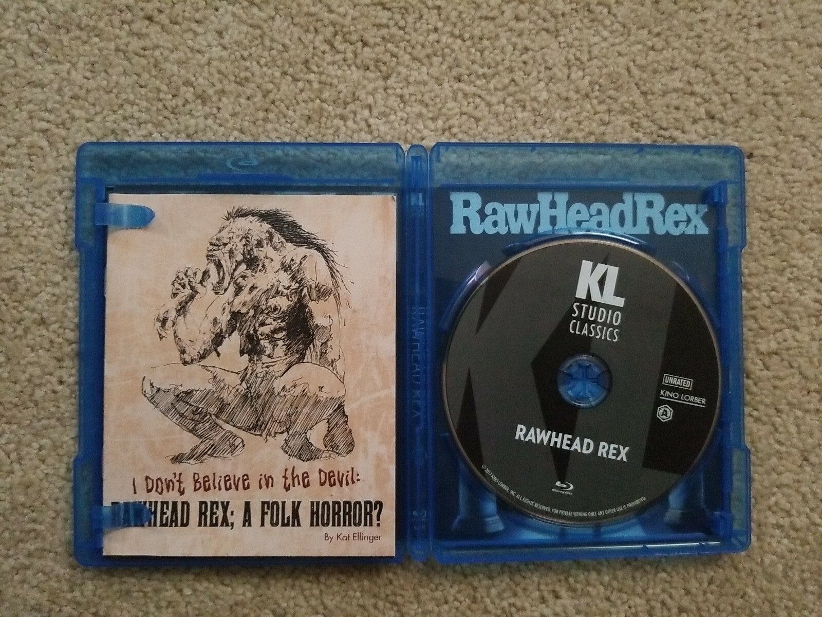 RawHead Rex (Blu-ray, 2017) 1986 Clive Barker, UNRATED, Horror ...