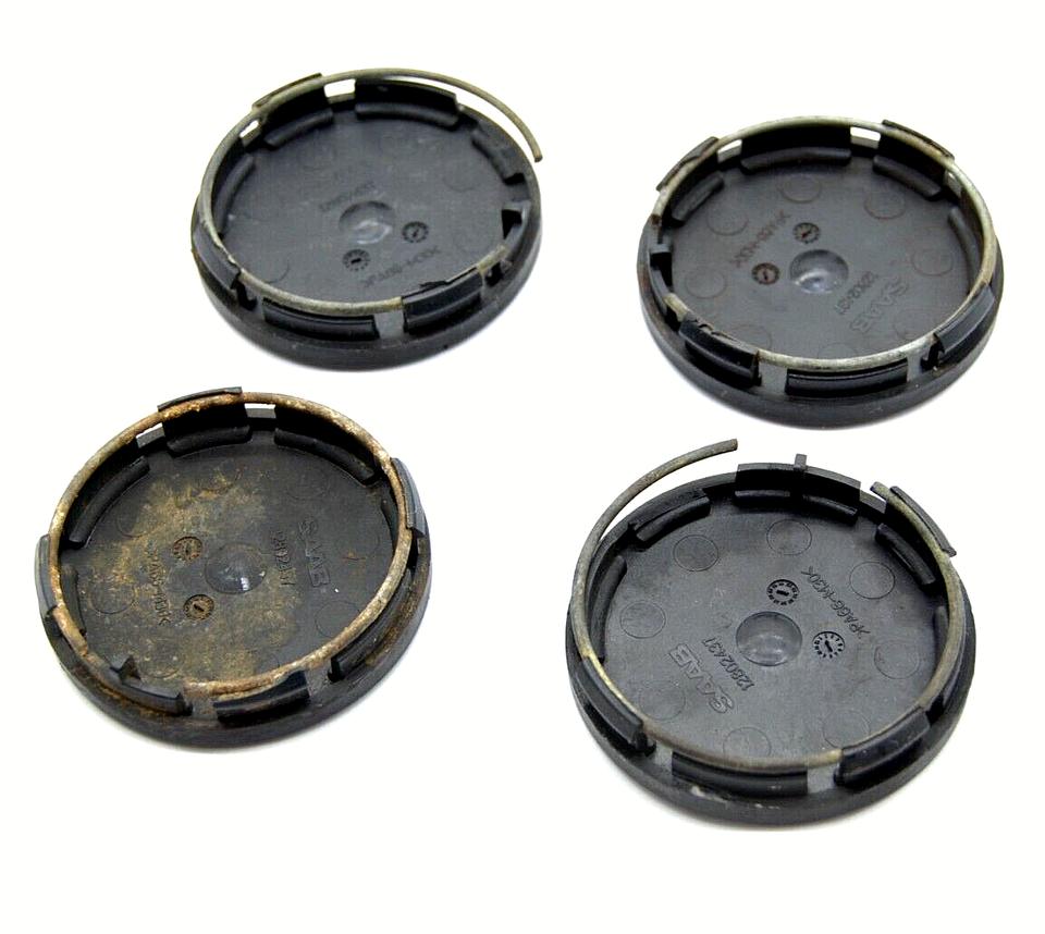 WHEEL CENTER CAPS 62.5mm FOR SAAB 9-3 9-5 2.0 2.3t YS3E 98-07 AERO ...