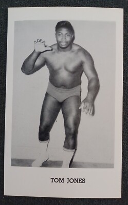 💥1️⃣9️⃣7️⃣0️⃣s Boyd Pierce - Tom Jones Wrestling Card NWA WWF AWA WCW ...