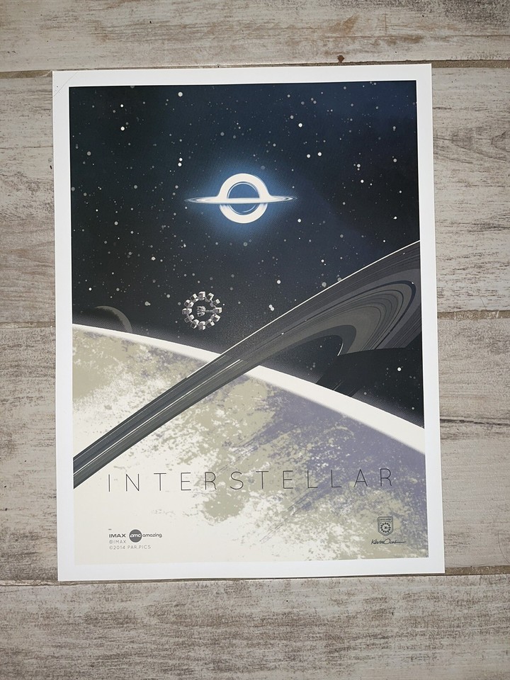 Limited Edition Interstellar Movie Poster RARE AMC PROMO Theater Release | eBay