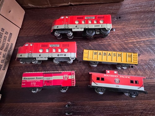 Vintage LOUIS MARX Diesel Type Electric Train Set Southern Pacific ...