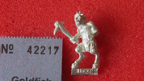 Games Workshop Warhammer Beastmen Ungors Ungor Warrior with Club Metal ...