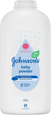 Johnson’s Baby Pure Cornstarch Moisture Absorbing Baby Powder 600g|99% ...