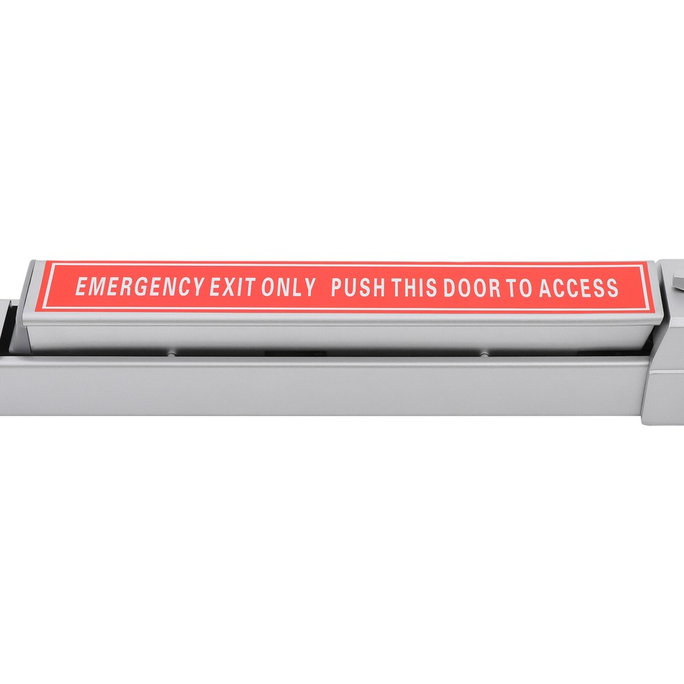 Door Push Bar Panic Exit Device Lock Hardware Latches for 30-36 Inch ...