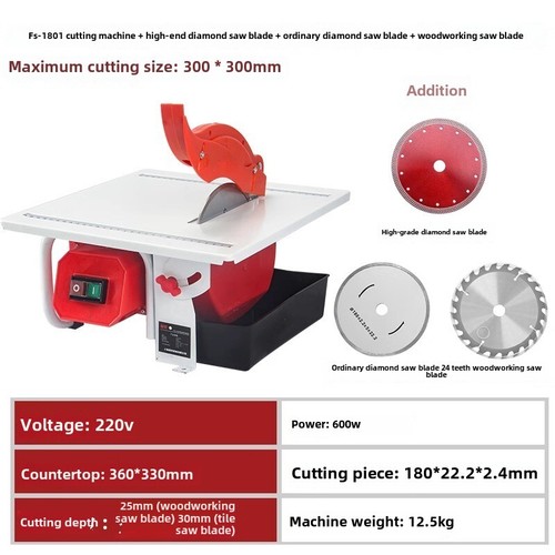 Multifunctional Electric Saw Woodworking Angle Saw Table Cutting ...
