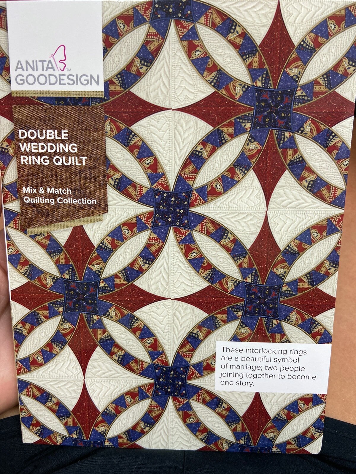 Anita Goodesign Double Wedding Ring Quilt - Mix & Match Quilting ...