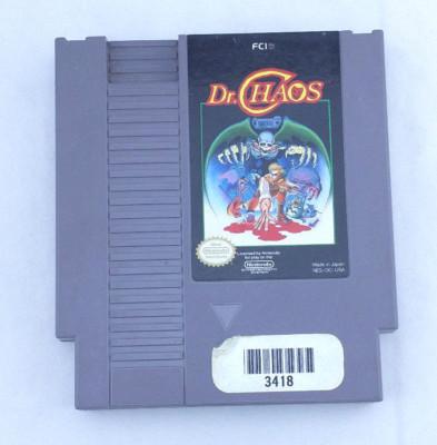 Dr. Chaos (Nintendo NES, 1988) 22909100032| eBay