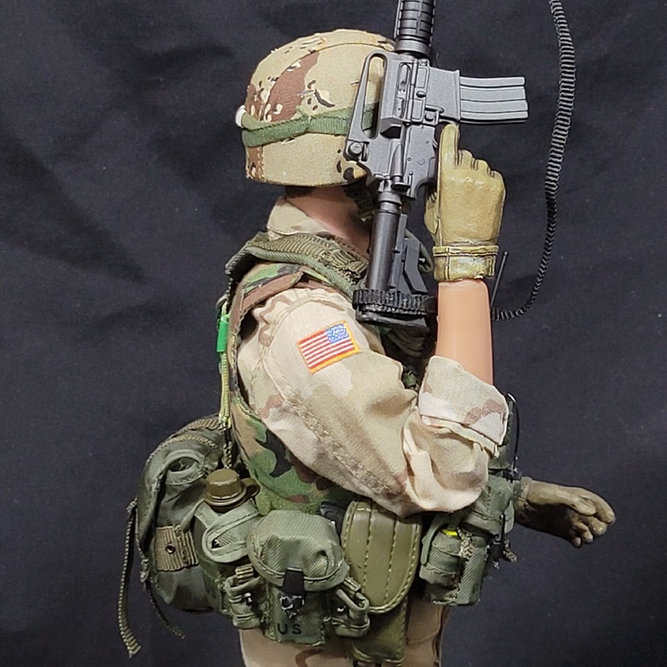 1/6 US ARMY RANGER LTC DANNY MCKNIGHT MOGADISHU SOMALIA BANDIT JOE'S ...