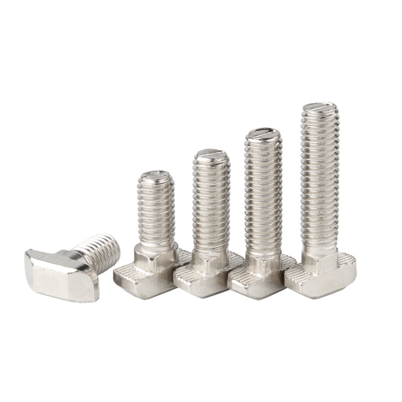 T-Bolt Carbon Steel T Bolts T-Slot T Head Bolt Hammer Screw M5 M6 M8 | eBay