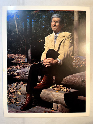 VTG Roy Acuff Autographed Color Photo 8x10 Country Music Star | eBay