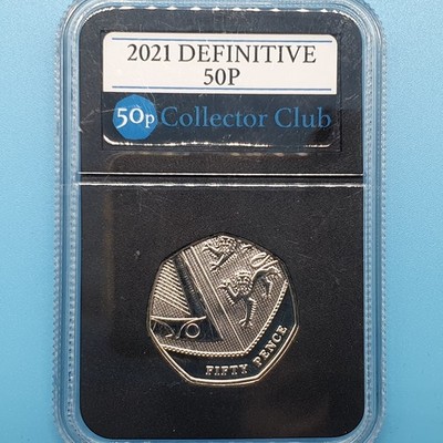 50p Collector Club - 2021 Brilliant Uncirculated Definitive 50p Coin ...