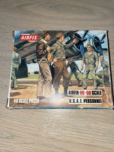 Airfix WWII USAAF Personnel 1:72 scale 46 figures very rare and old ...