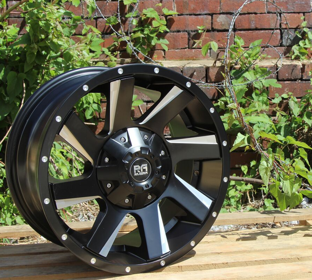 20" X 4 Riviera RX100 Alloy Wheels MITSUBISHI SHOGUN Warrior PAJERO ...
