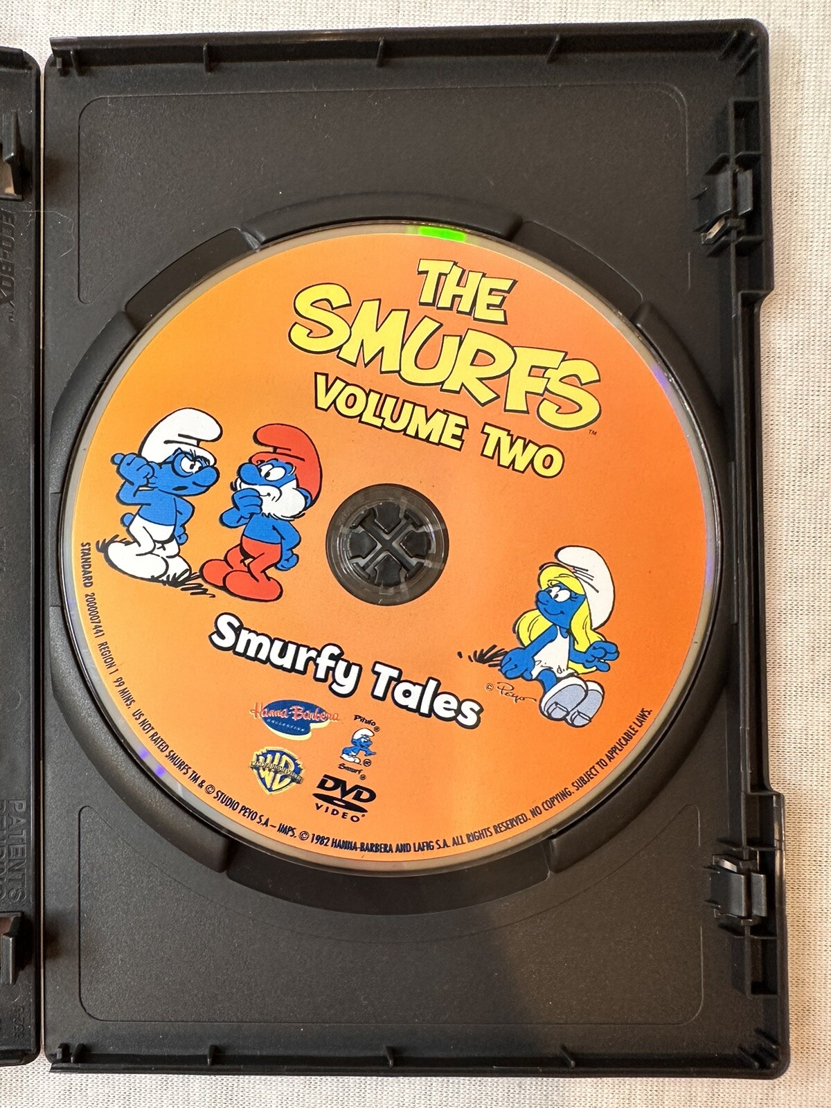 Smurfy Tales The Smurfs DVD Volume 2 Hanna Barbera Kids Classics 90 ...