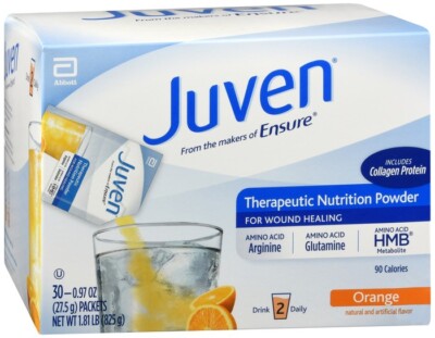Juven Orange Flavor Therapeutic Nutrition Wound Healing 30 pks | eBay