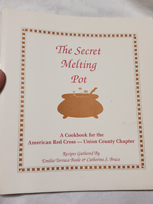 SECRET MELTING POT COOKBOOK, AMERICAN RED CROSS UNION COUNTY, LEWISBURG ...